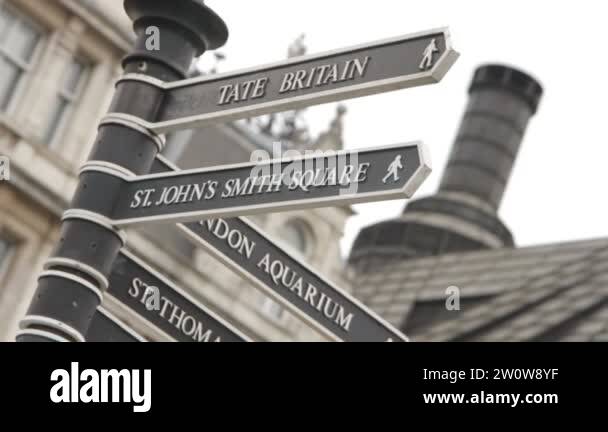 Landmarks sign Stock Videos & Footage - HD and 4K Video Clips - Alamy