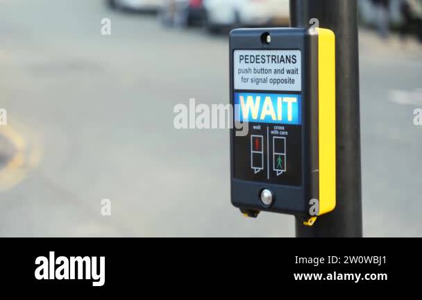 Halt at pedestrian crossing Stock Videos & Footage - HD and 4K Video ...
