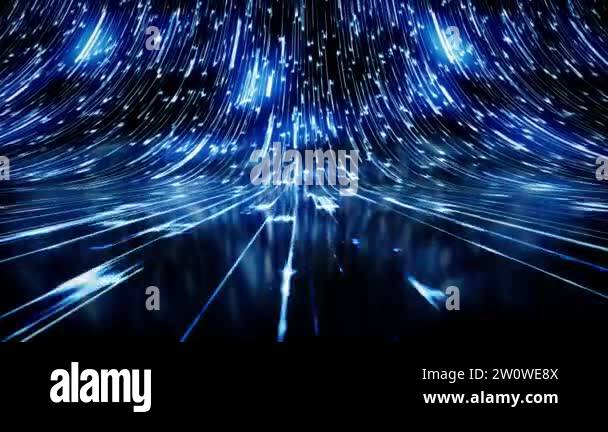 Colorful abstract light streaks effect animation background.Music ...