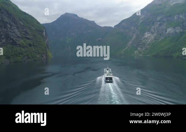 Ferry in geiranger fjord Stock Videos & Footage - HD and 4K Video Clips ...