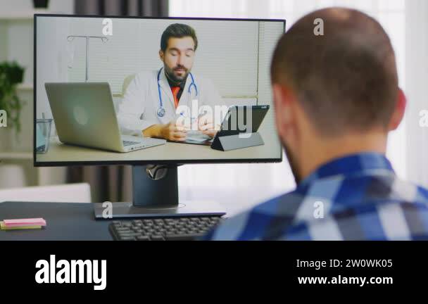 Video call with doctor Stock Videos & Footage - HD and 4K Video Clips ...