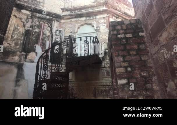 Jodhpur, India - empty rooms in the buildings of the fortress part 10 ...