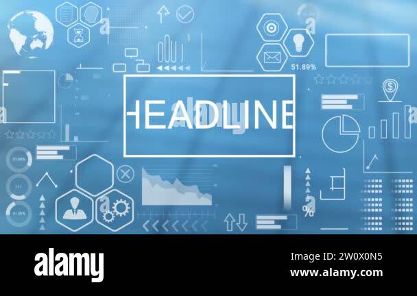 Animated headline graphic Stock Videos & Footage - HD and 4K Video ...