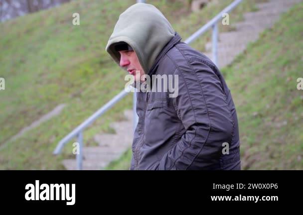 Man in cold Stock Videos & Footage - HD and 4K Video Clips - Alamy