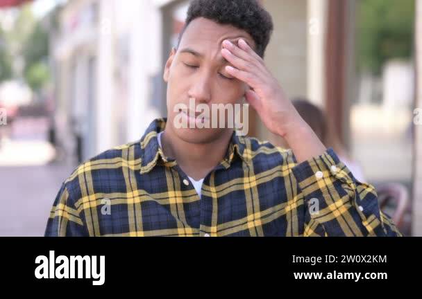 Stressed young african man Stock Videos & Footage - HD and 4K Video ...