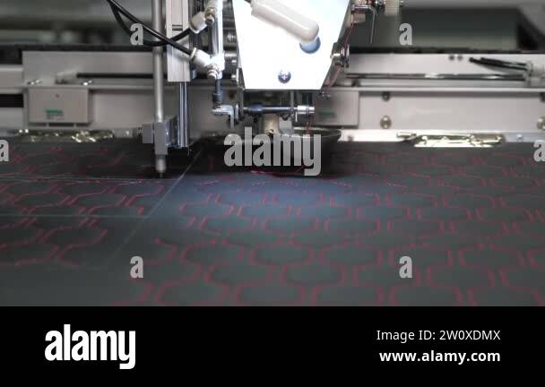 sewing machine control computer. automatic sewing machine. Automated ...