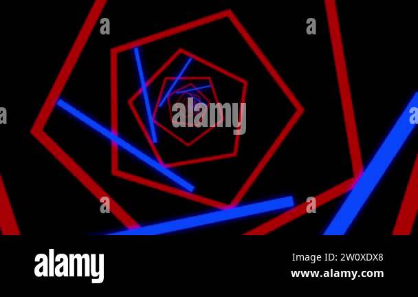 4k Abstract mysterious infinite loop able tunnel, channel, fantasy ...