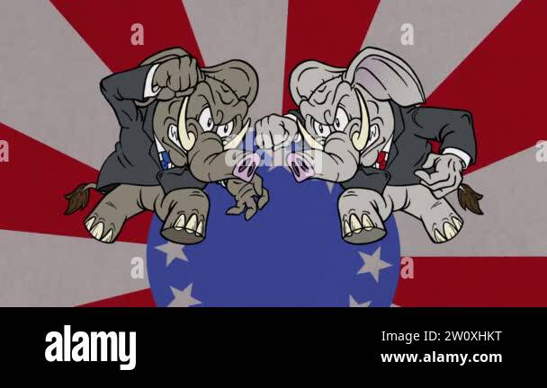 This animated political cartoon is perfect for any upcoming election or ...