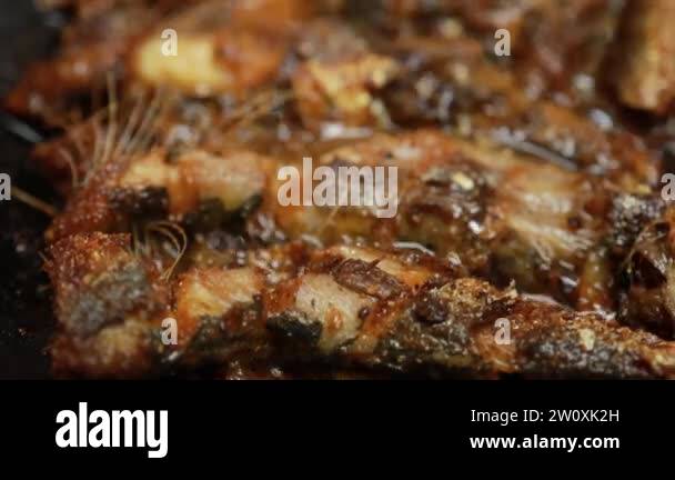 Tasty and spicy sardines fish fry from south indian kerala food Stock ...