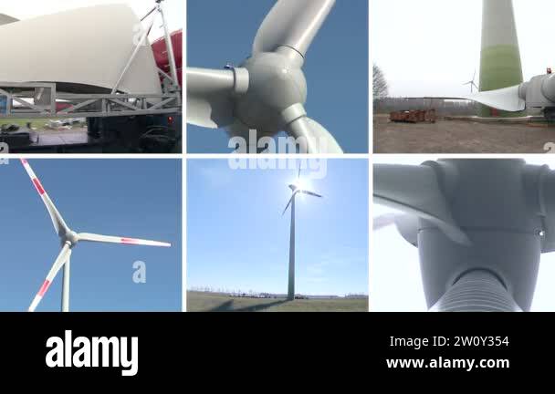 Wind turbine parts Stock Videos & Footage - HD and 4K Video Clips - Alamy