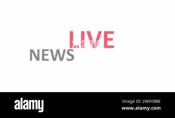 Live Stream sign. Red symbol, button of live streaming, broadcasting ...