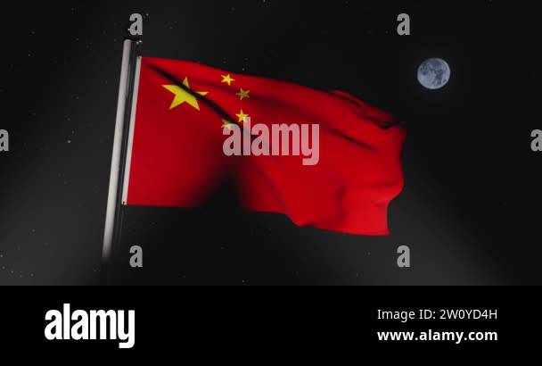 Chinese national symbol flagpole prc Stock Videos & Footage - HD and 4K ...