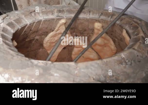 Traditional Bakery Tone or Torne or Turne for Baking a Georgian Shotis ...