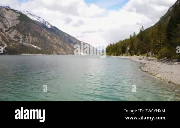 Lake Achen (German: Achensee) is a lake north of Jenbach in Tyrol ...