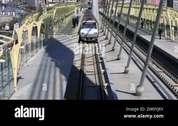 Metro train bridge station 11 Stock Videos & Footage - HD and 4K Video ...