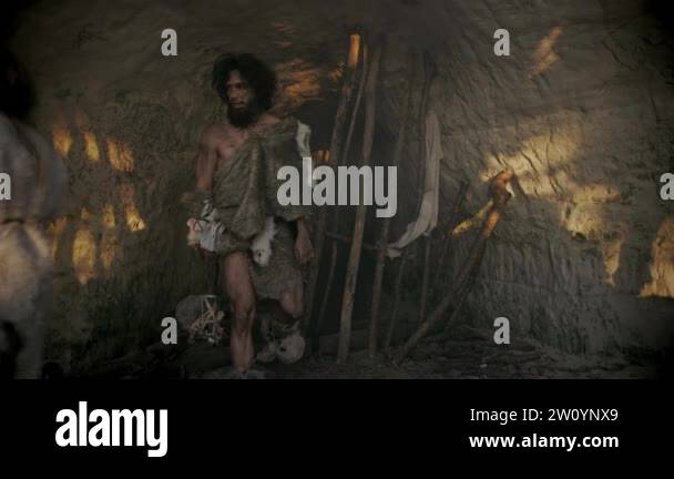 Stone age hunter cave art Stock Videos & Footage - HD and 4K Video ...