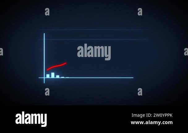 Business Growth And Success Arrow Infographics/ 4k animation of a ...