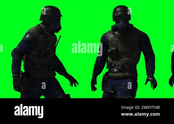 Military soldier animation. Phisical, motion, blur. Realistic 4k ...