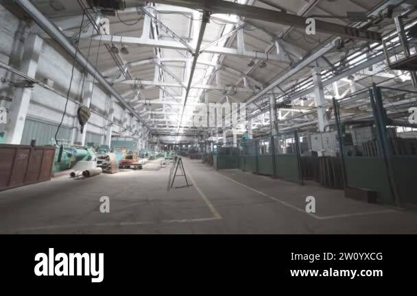 Structures and parts of machine tools in heavy engineering plants Stock ...