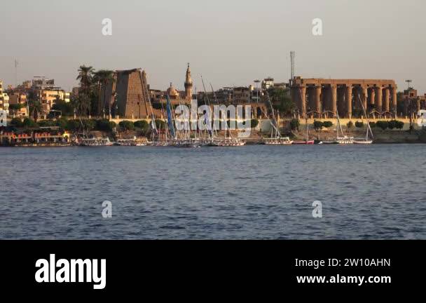 Luxor temple and the nile Stock Videos & Footage - HD and 4K Video ...