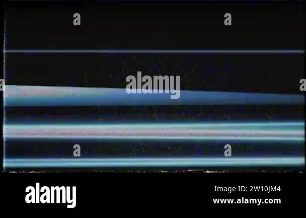 Abstract Digital Animation. Old TV. Glitch Error Video Damage. Signal ...