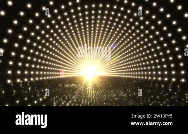 Gate event 3d motion graphics for nightclub ceremony visual projection, screen Stock Video ...