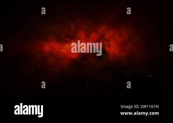 Red Volume Light Smoke Background 4K Loop animated smoke with red ...