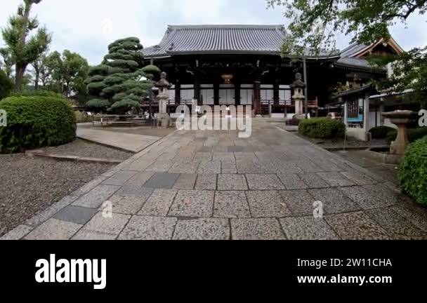 Video of the main hall of Otani Hombyo temple (Otani-sobyo, Otani ...