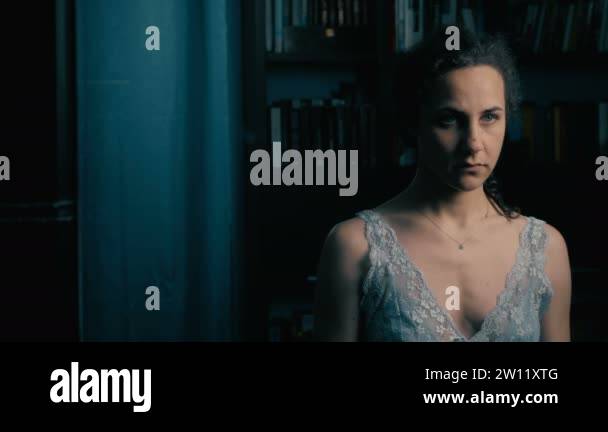 Sad girl at home Stock Videos & Footage - HD and 4K Video Clips - Alamy