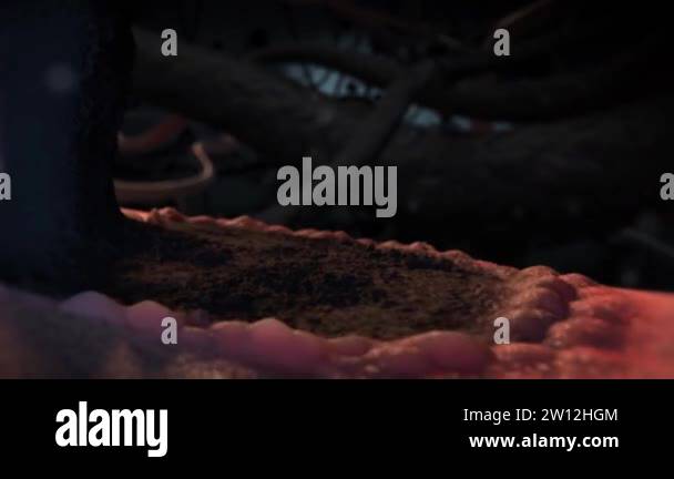 3D Medical Animated, death of neuron Stock Video Footage - Alamy