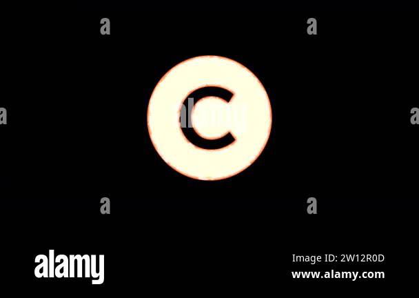 Copyright symbol red color Stock Videos & Footage - HD and 4K Video ...