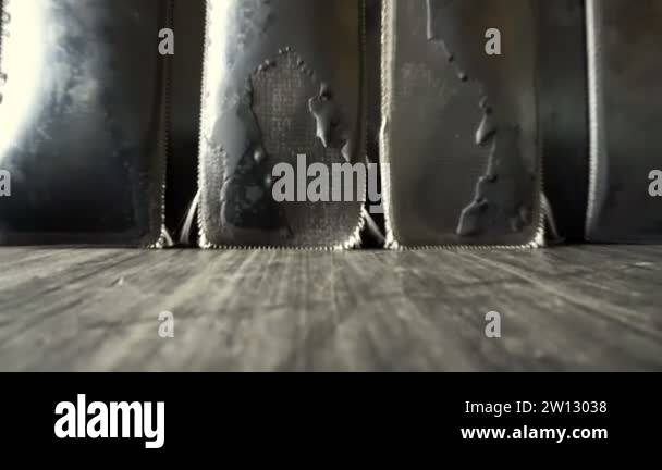 Checking airport security at the gate using an x-ray scanner, showing ...