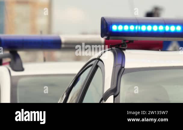 Police car with signal on road Stock Videos & Footage - HD and 4K Video ...