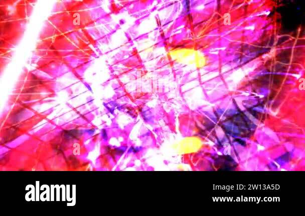 Bright Pink Energy Field Glowing with Vivid Colors - 4K Seamless Loop ...