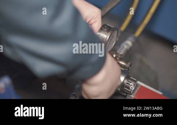 Structures and parts of machine tools in heavy engineering plants Stock ...