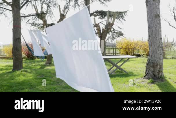 Clean white sheets Stock Videos & Footage - HD and 4K Video Clips - Alamy