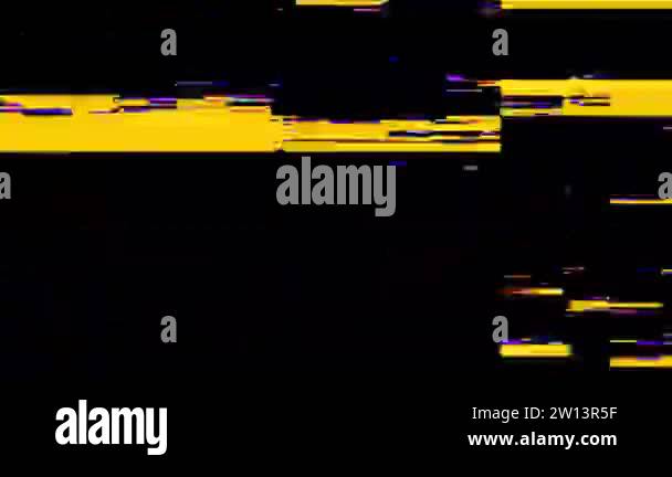 Best 4k Broken Cracked TV Screen Video.Old tv screen error Abstract ...