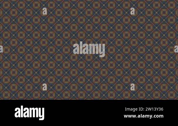 Two 2D graphic patterns that blend together to create multicolored ...