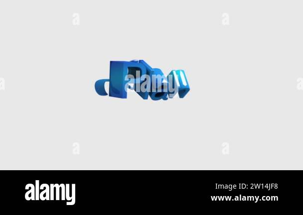 Text animation 'Plan' for topic introduction in Powerpoint ...