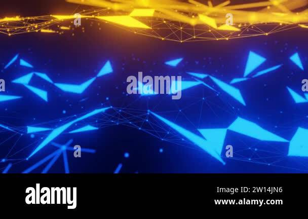 Abstract Plexus Digital Blue and Orange Color Wave Triangulation Shapes ... Abstract Plexus Digital Blue and Orange Color Wave Triangulation Shapes ...