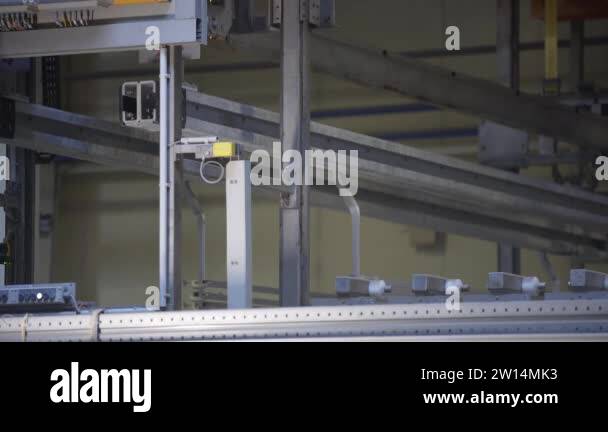 Process for anodizing aluminum products. Manufacture. 4k footage ...