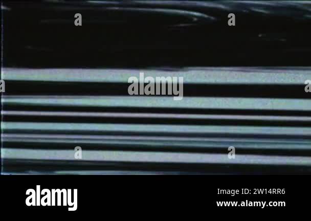Abstract Digital Animation. Old TV. Glitch Error Video Damage. Signal ...