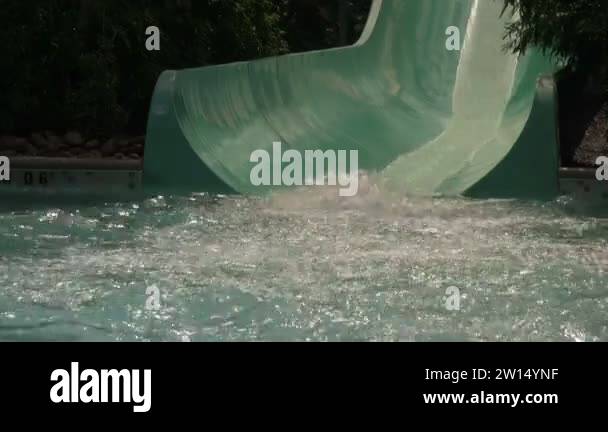 An Unrecognizable Family at Aquatica Water Park in Orlando, Sliding ...