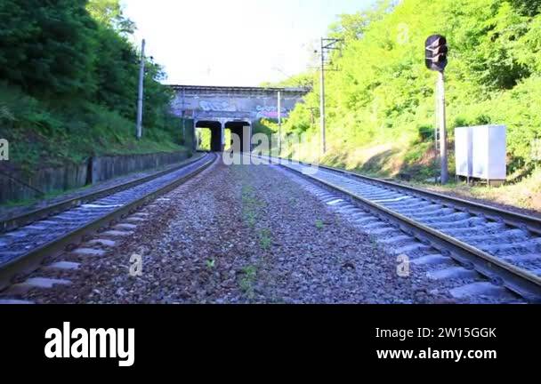 Railway Rails Stock Videos Footage Hd And 4k Video Clips Alamy