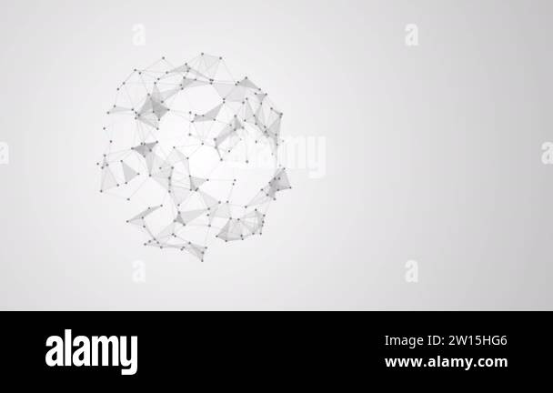 The polygonal ball is transformed, distorted. Display lines, points ...