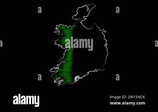 Limerick outline map Stock Videos & Footage - HD and 4K Video Clips - Alamy