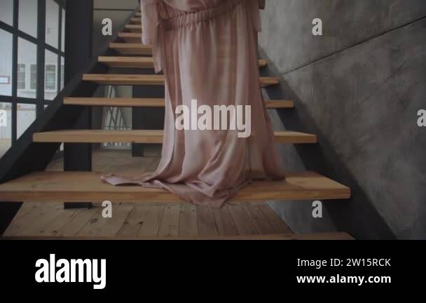 Sexy girl taking off clothes in slow motion. Woman flirting in ...