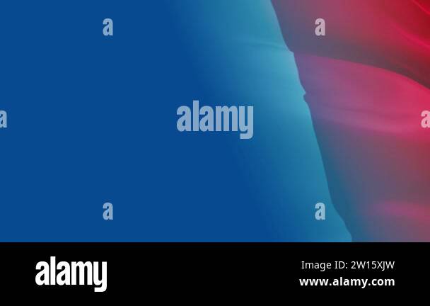 French flag video waving in wind gradient background for text ...