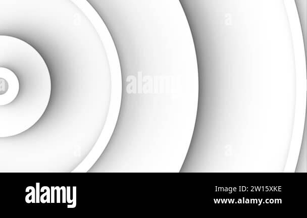 Abstract background with growing circular stripes. Looping background ...