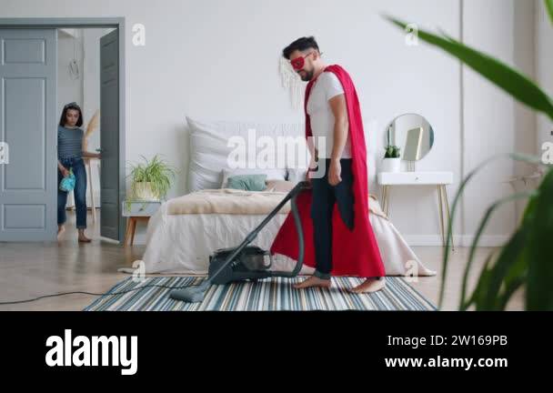 Super hero vacuum cleaner Stock Videos & Footage - HD and 4K Video ...